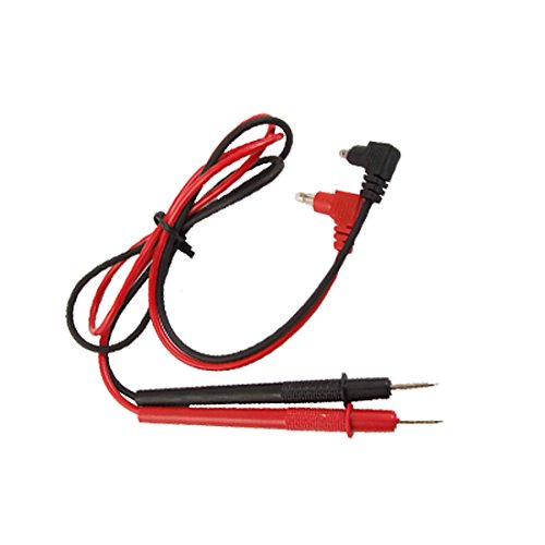 IIVVERR Pair 60cm Banana Connector Multimeters Probe Test Leads Black ...