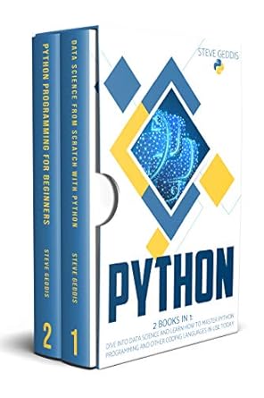 Amazon.com: PYTHON: 2 BOOKS IN 1: Dive into Data Science and learn how ...