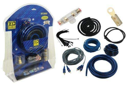 Amazon.com: XP Audio KIT2000 Complete Amplifier Hookup Kit 2000 Watts ...