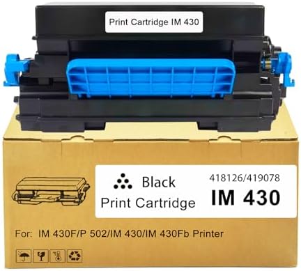 Amazon.com: RICOH Black - Original - Toner Cartridge - for IM 430F ...