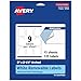 Amazon.com : Avery Matte White Removable Arched Labels with Sure Feed ...