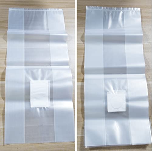 Breathable Filter Patch Bags 20 Packs 6 Mil Mushroom Grow Bags ...