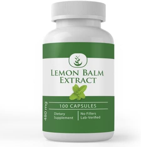 Amazon.com: Pure Original Ingredients Lemon Balm Extract (100 Capsules ...