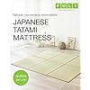 Amazon.com: FULI Japanese Tatami Mattress, Tatami Rug, Igusa Mat ...