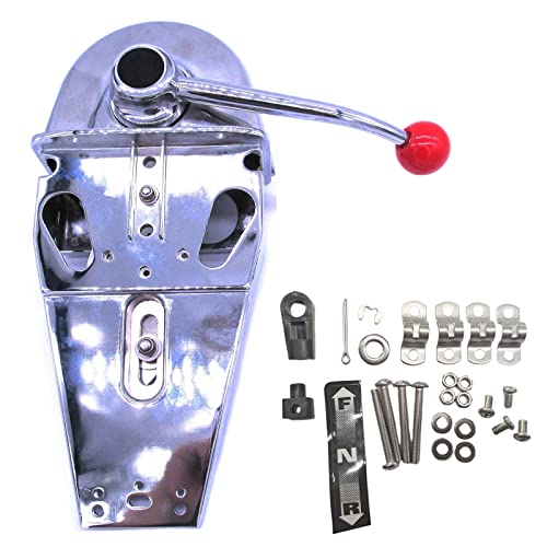 Snapklik.com : Top Mount Control Marine Boat Single Lever Handle Engine ...