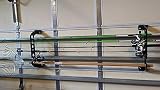 Cobra Garage Door Storage Rack - Holds Fishing Rods, Brooms, and More ...