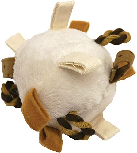 Rosewood Natural Nippers Loopy Dog Fun Ball, All Breed Sizes : Amazon ...