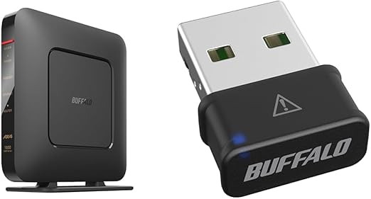 Amazon | 【セット買い】【Amazon.co.jp限定】 バッファローWiFi ルーター無線LAN Wi-Fi 6 11ax ...