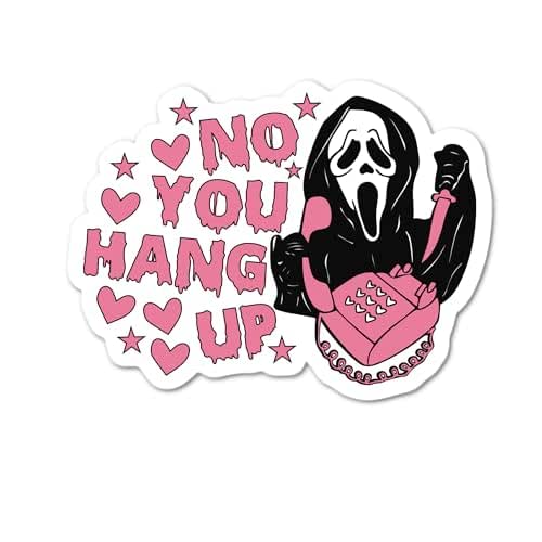 Amazon.com: Scream No You Hang Up Scream Funny Scary Halloween ...