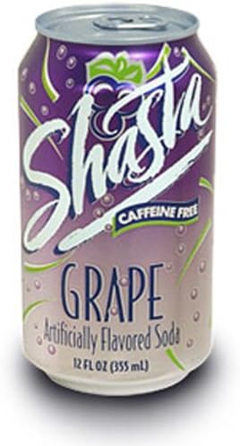 Amazon.com : Shasta Zero Sugar Tiki Punch Caffeine-Free Soda, 12 Cans ...