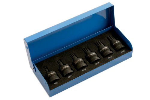 Laser 4939 Impact Spline Socket Bit Set 1/2″D 6pc – BigaMart