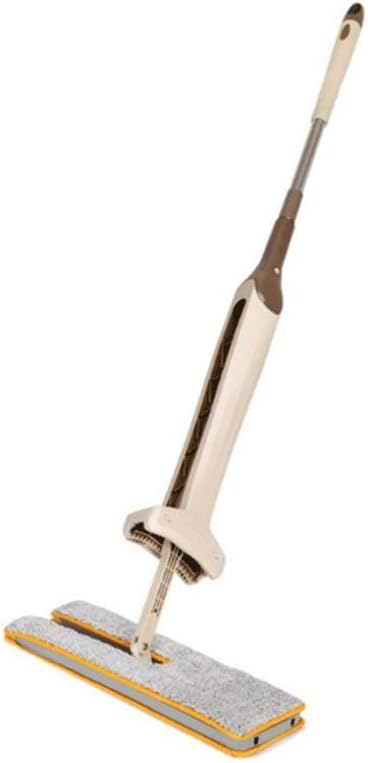DDXPT Double Sided Non Hand Washing Flat Mops Wooden Floor Mop Dust ...