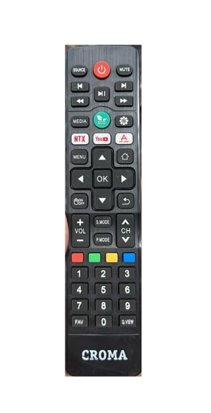 Buy Savaliya Enterprise 130N Croma TV Remote Compatible for Croma Smart ...