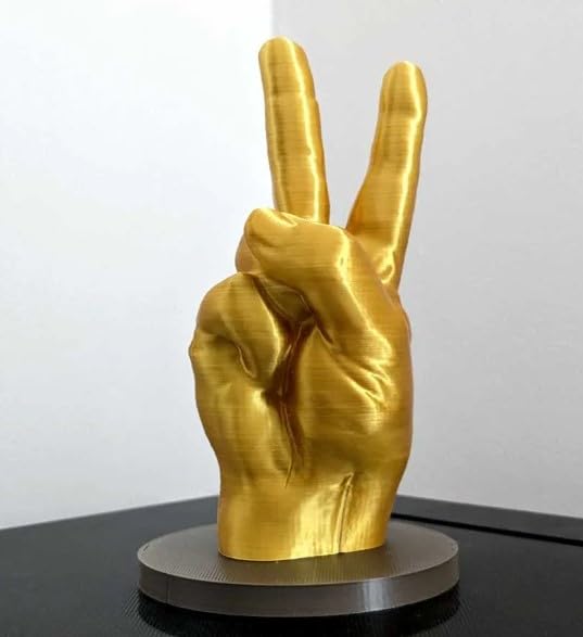 Celestial Crafts Victory Sign Hand Gesture Desk Statues Finger ...