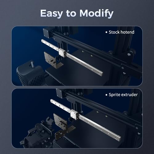 Snapklik.com : Creality Official Ender 3 Linear Rail Kit X-axis Rail Guide MGN12C 12.6 Length