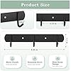 Amazon.com: HOMEBROS Key Holder Wall Mount, Small Metal Key Hanger with ...