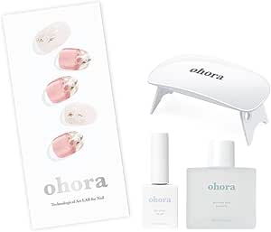 Amazon | ohora 公式 パーフェクトセット タイプH SET-099-J-08 / オホーラ ジェルネイルキット ジェルネイル ネイルシール ジェルネイルシール 硬化 硬化タイプ ...