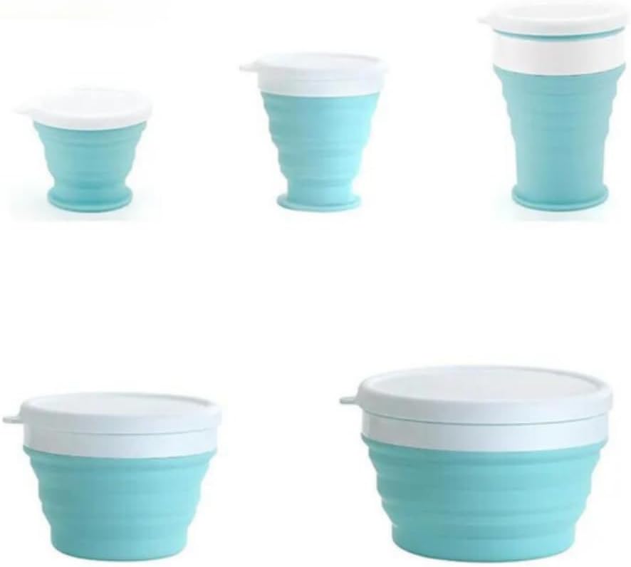 Amazon.com: Set of 5 Collapsible Silicone Bowl,Travel, Outdoor ...