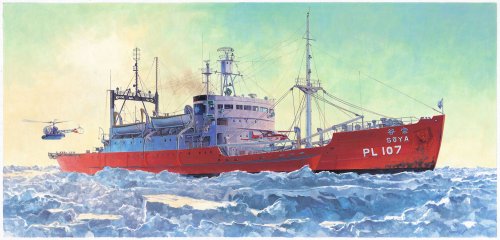 Antarctic ship Soya primary Antarctic Research Expedition (1/350 scale ...