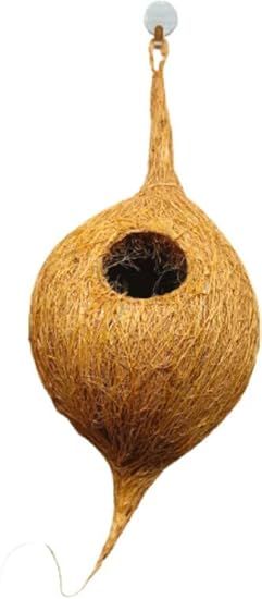 Coir Bird Hanging Nest cage Small Size/Indoor Out Door Balcony Tree ...