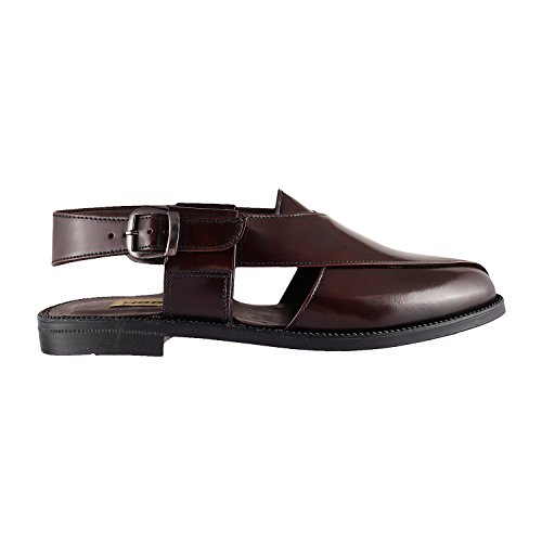 Mochi Men Maroon Pathani Sandals : Amazon.in: Fashion