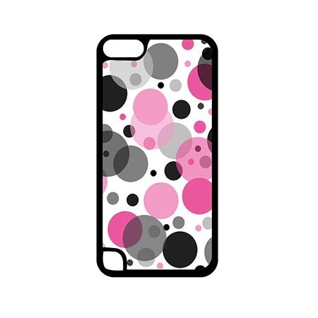 Customised Fashion Pink Polka Dots Thin Flexible Plastic Cover Case for ...
