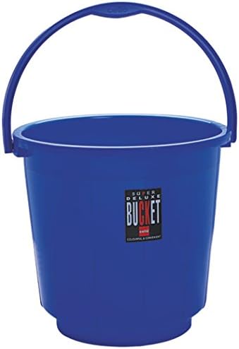 Cello Plastic Super Bucket Delux 10001, Blue, 13 Litre : Amazon.in ...