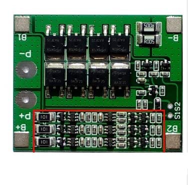 Buy Stayhome 3S 25A Li-ion 18650 BMS PCM Battery Protection Board BMS ...