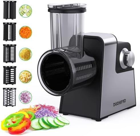 Amazon.com: Electric Cheese Grater Salad Maker - Potato Carrot Cheese ...
