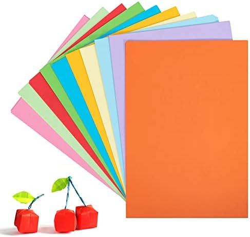 Colored Paper, A4 Card Stock Paper 180gm,Colored Paper Colored ...