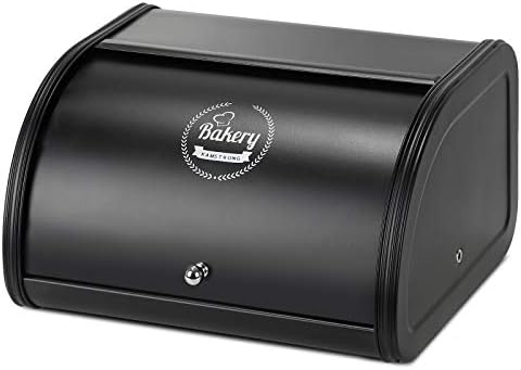 Hossejoy Metal Bread Box, Countertop Bread Storage, Bread Boxes with ...