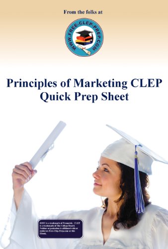 Amazon.com: Principles of Marketing CLEP Quick Prep Sheet (www.Free ...