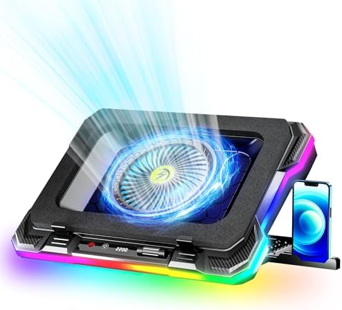 Amazon.com: Navazip Upgraded Laptop Cooling Pad with Thermoelectric ...