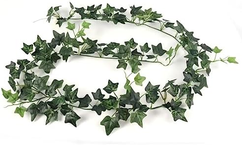 Amazon.com: Set of 2 Mini English Ivy Garlands - 6-Foot Realistic Faux ...