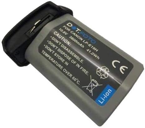 Dot.Foto LP-E19 Premium High Capacity 10.8v / 3800mAh Rechargeable ...