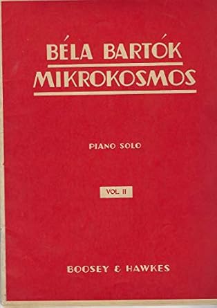 Bela Bartok Mikrokosmos Volume 2: Bartok, Bela: Amazon.com: Books