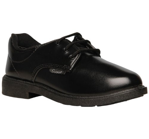 Buy BATA Boy's Scout Nova Black School Shoes - 10 Kids UK (28 EU ...