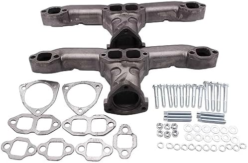 GSKMOTOR Rams Horn Exhaust Manifolds Headers w/ 2.5" Center fits Most ...