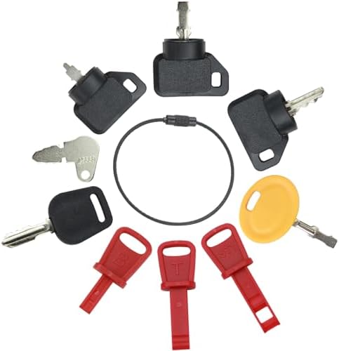 Amazon.com : MANUTEX Lawn Mower Keys Set 9 Pcs for Cub Cadet MTD John ...