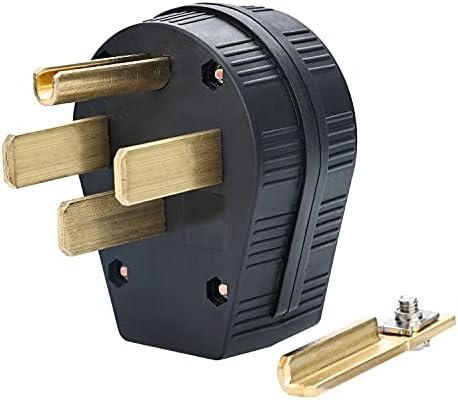 EATON Wiring S21-SP-L Commercial Grade Range and Dryer Angles Plug with ...