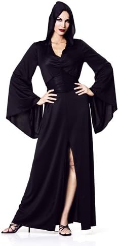 Amazon.com: Paper Magic Women's Sexy Sorceress Robe Costume, Black, One ...