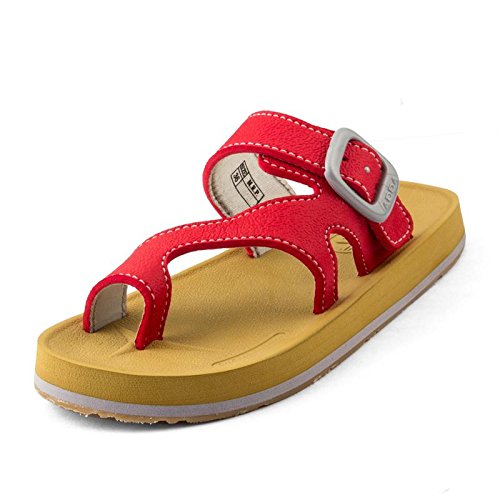 Buy ADDA Rubber Red Color Women's Casual Slipper at Amazon.in