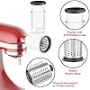Amazon.com: Slicer Shredder Attachments for KitchenAid Stand Mixers ...