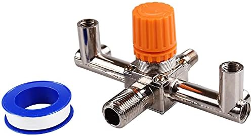 Double Outlet Tube Alloy 13 X 9 X 8 Air Compressor Manifold Air ...