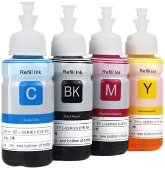 Refill Ink for Use in HP 5525 Multi-Function Printer -Multi Color Ink ...