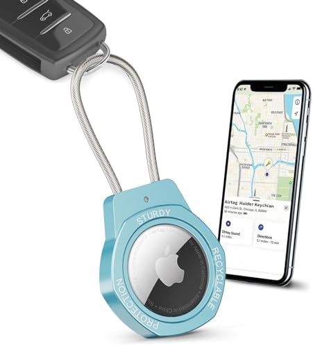 Amazon.com: Belkin Apple AirTag Secure Holder with Wire Cable - Durable ...