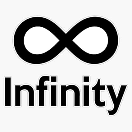 Amazon.com: Infinity Logo Bumper Sticker Vinyl Decal 5" : Sports & Outdoors