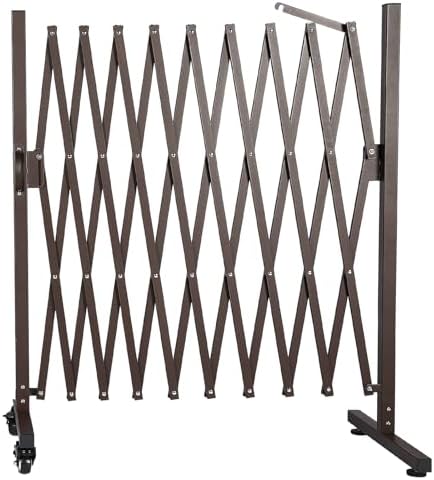 Amazon.com: dearlomum Retractable Driveway Fence Gate Expandable 130 ...