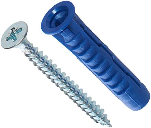 Rawlplug 4ALL-06+4540 6 mm Nylon Multi-Purpose Plug and Screw (50 ...