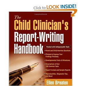 The Child Clinician's Report-Writing Handbook (The Clinician's Toolbox ...